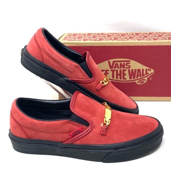 Vans | Shoes | Vans Classic Slip On Chili Pepper Low Top Women Suede ...